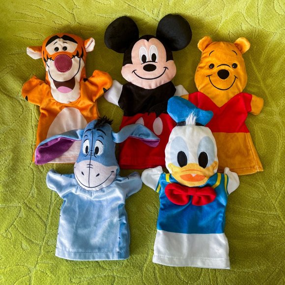 Melissa & Doug | Toys | Melissa Doug Disney Baby Plush Hand Puppets ...
